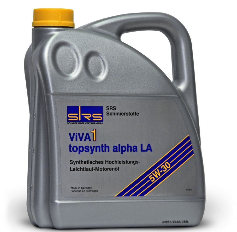 Масло моторное SRS VIVA 1 special MS/LMS 5W30, А5/В5 ,С2 CM/CF ...